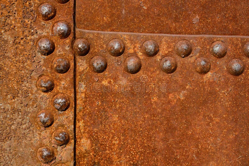 Rusty metal surface stock image. Image of steel, joint - 58707463