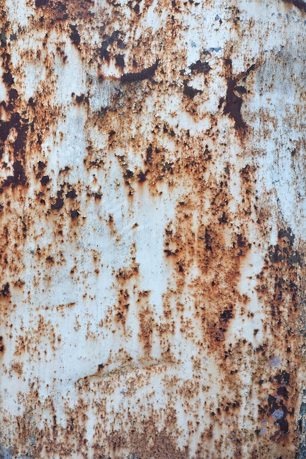 Rusty Metal Surface with Natural Corrosion Patterns in Close-Up View ...