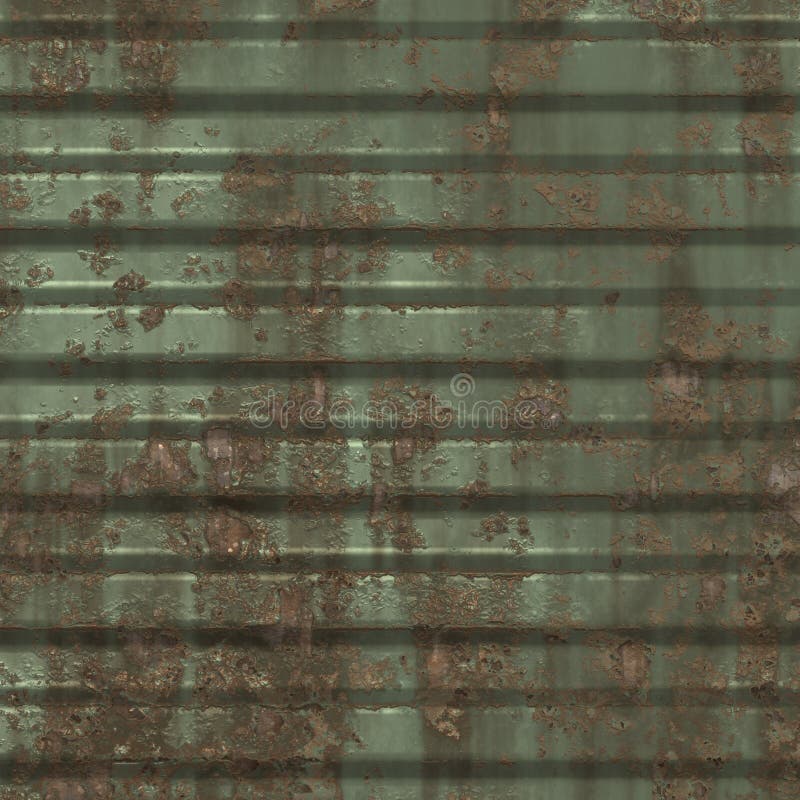 Rusty Metal Surface (rendered) Stock Illustration - Illustration of ...