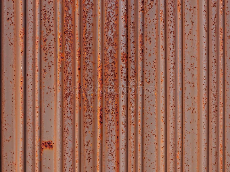 Rusty Metal Surface with Rivets. Background Texture Stock Image - Image ...