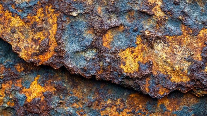 Rusty Metal Surface Showing Corrosion Decaying Texture Stock Photos ...