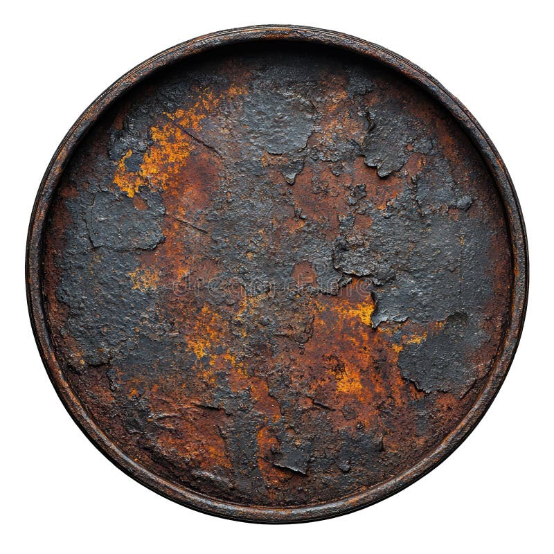 Rusty Metal Surface Texture. Industrial Decay and Corrosion Concept ...