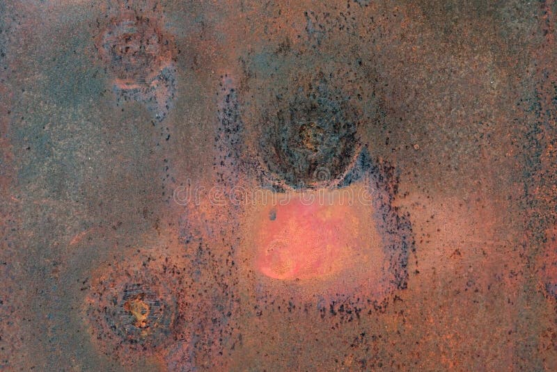 A Rusty Metal Texture and Background for Design with Copy Space for ...