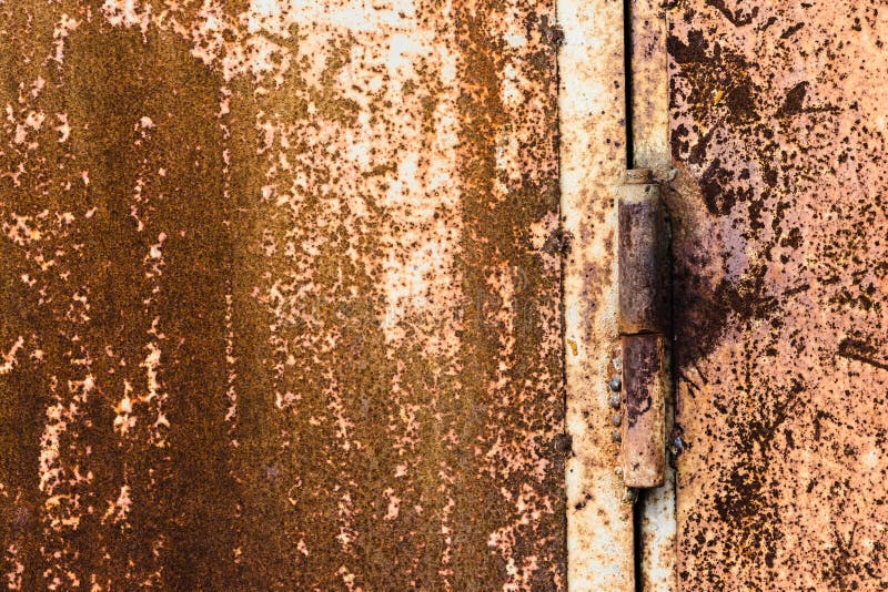 Rusty Metal Texture Background, Old Metal Hinge Stock Photo - Image of ...