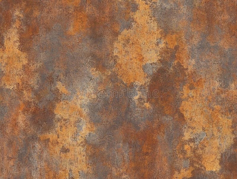 Rusty Metal Texture Background, Seamless, Oxidized, Abstract Stock ...