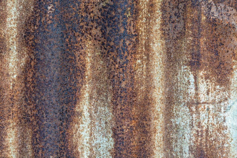 Rusty Metal Texture or Background with Streaks of Rust. Rusty Metal ...