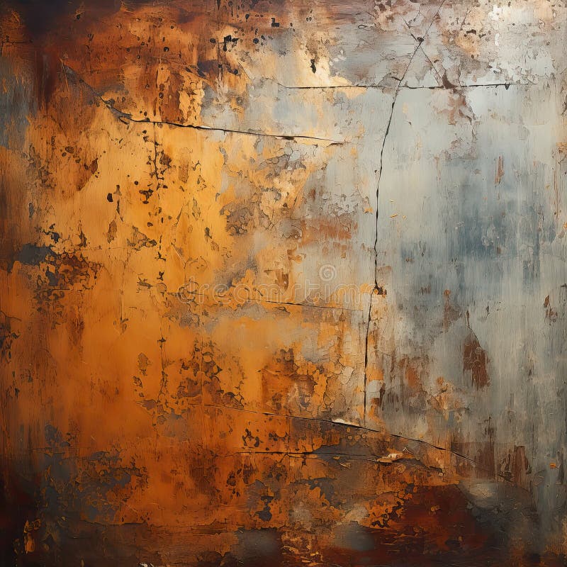 Rusty metal texture. stock illustration. Illustration of oxidized ...