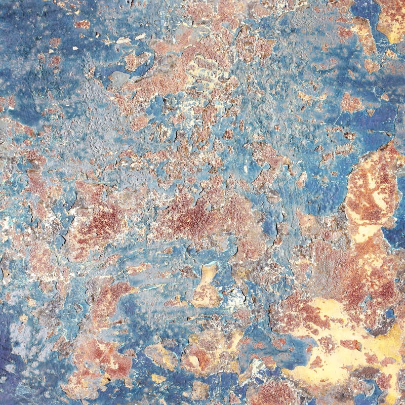 Rusty Metal Textures Col, Copper, Gold and Silver Stock Illustration ...