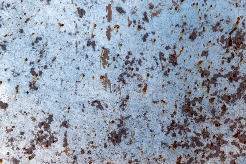 Rusty Metal Texture. Peeling Paint on the Rust Wall Stock Photo - Image ...