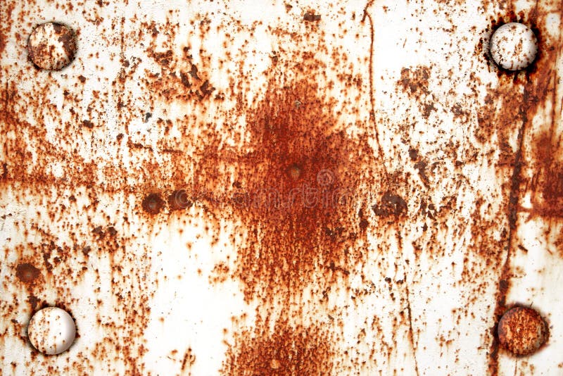 Rusty Metal Texture with Rivets Stock Image - Image of rough, rusty ...