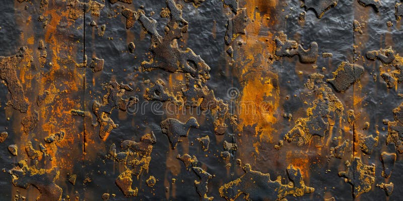 Rusty Metal Texture with Rust and Paint Stock Photo - Image of outdoor ...