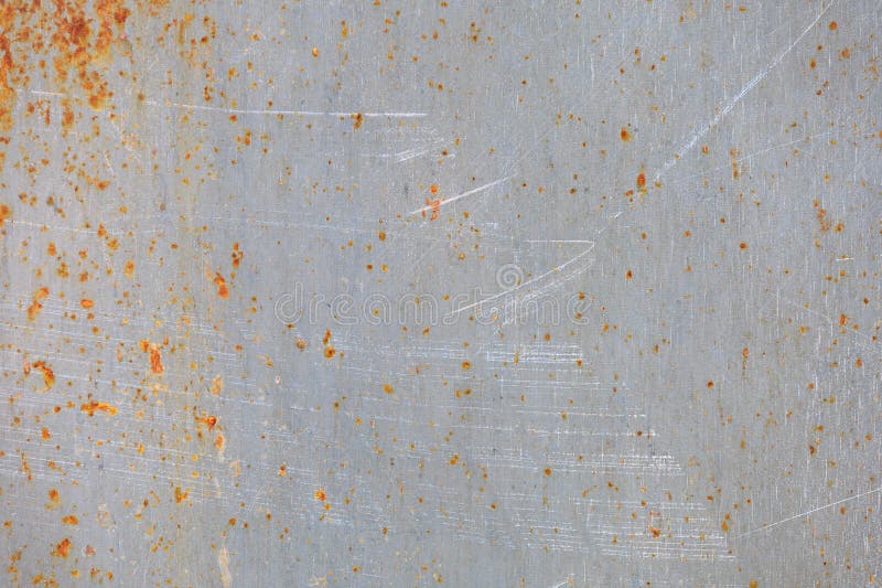Rusty Metal Texture with Scratches and Weathered Surface Details Stock ...