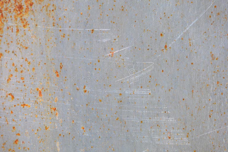 Rusty Metal Texture with Scratches and Weathered Surface Details Stock ...