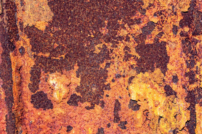 Seamless Rust Texture stock image. Image of metal, grime - 129850477