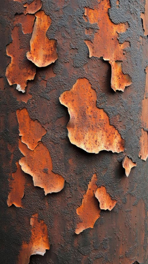Rusty Metal Texture, a Visual Representation of Time and Decay Stock ...