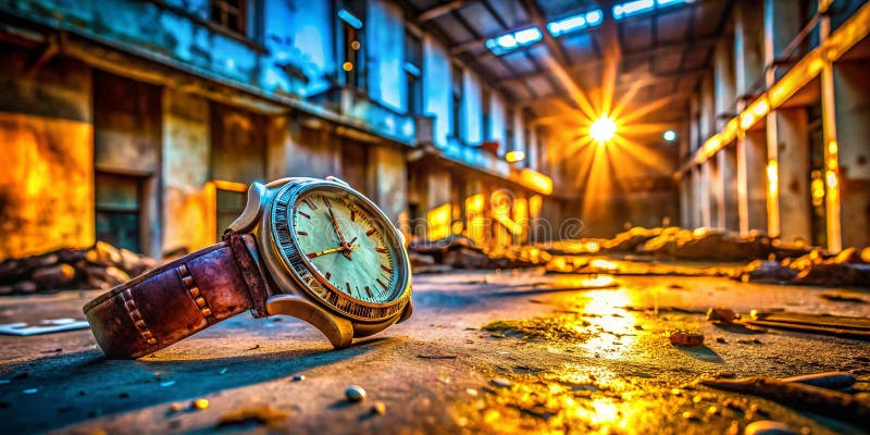 Rusty Metal and Time Exploring the Abandoned Interior of a Weathered ...