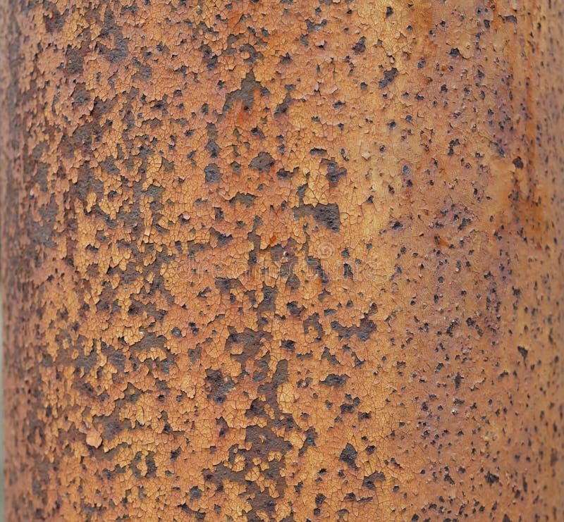 Rusty Metal Tube Texture Macro Stock Photo - Image of material, rough ...