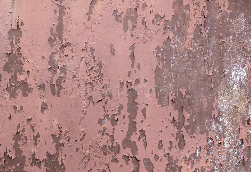 Rusty Metal Texture Showing Corrosion Flaking Paint Background Design ...