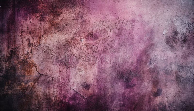 Rusty Metal Wall with Purple Vignette Generated by AI Stock ...