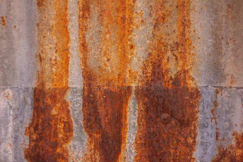 Rusty Metal Zinc Background. Stock Image - Image of plate, aluminum ...
