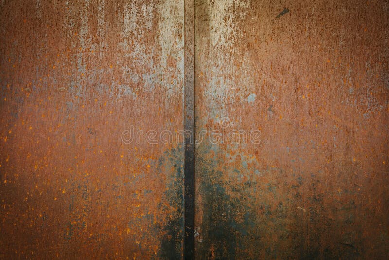 Rusty Metallic Wall stock image. Image of antique, rusty - 38288421