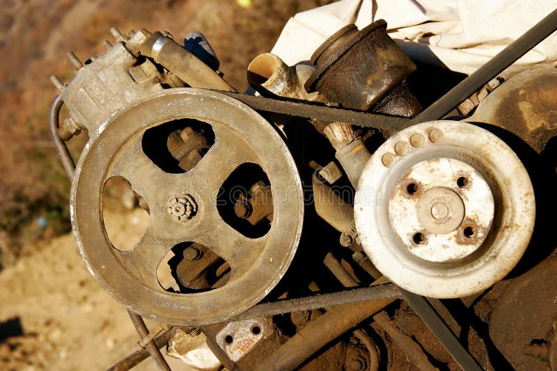 Rusty motor stock image. Image of rust, work, agricultural - 7036213