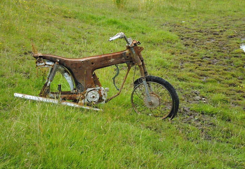 Rusty Motorbike stock image. Image of motorcycle, rusty - 2751191