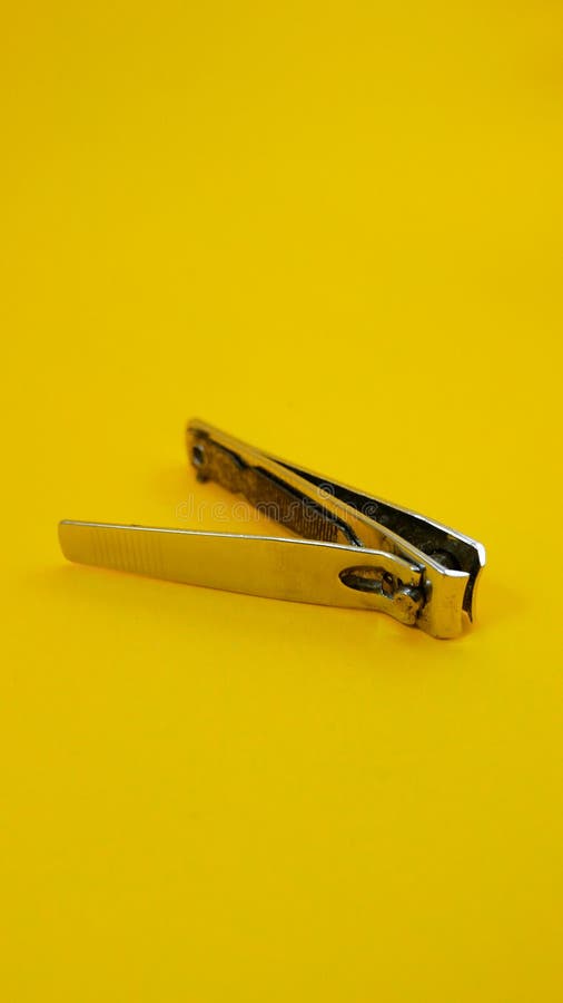 Rusty Nail Clipper that Shows User History Stock Image - Image of ...