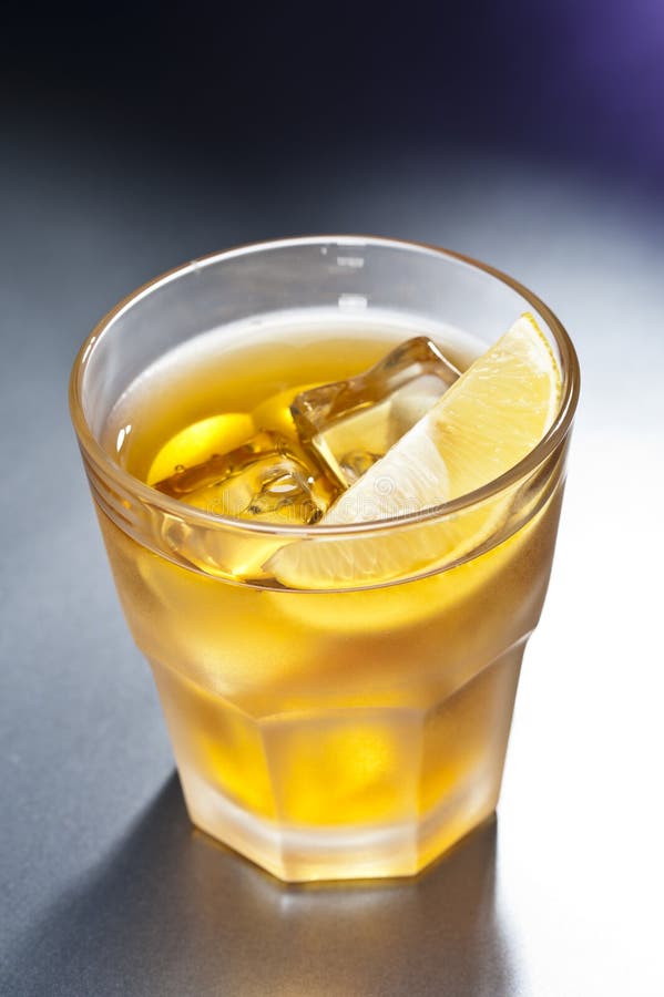 Rusty Nail Cocktail stock image. Image of alcohol, amber - 22764555