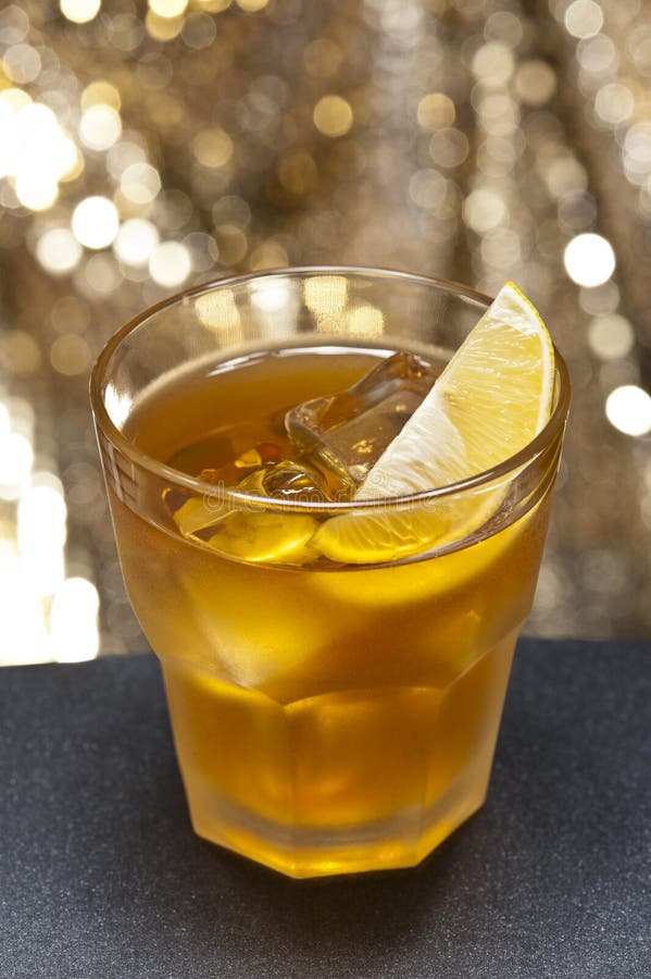 Rusty Nail Cocktail stock image. Image of nail, still - 22764983