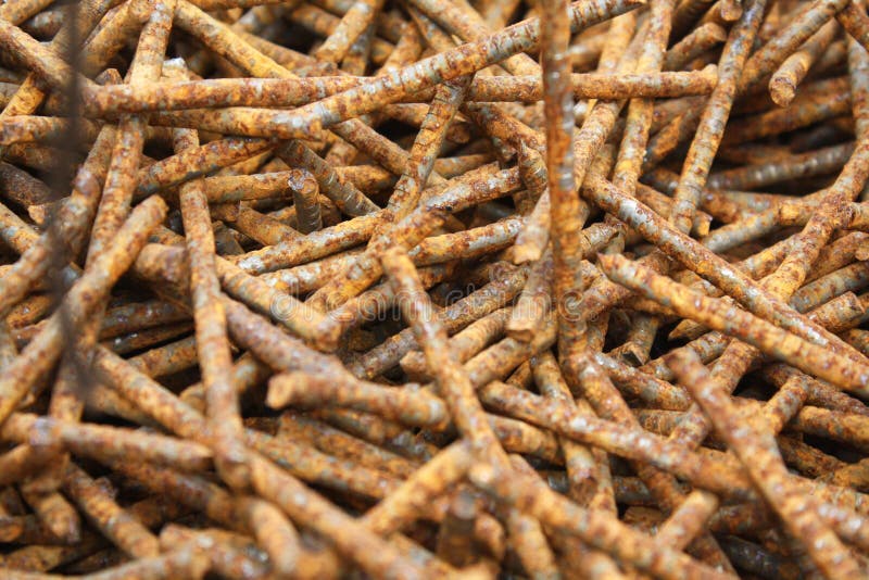 Rusty nails stock image. Image of rust, sharp, steel - 30979845