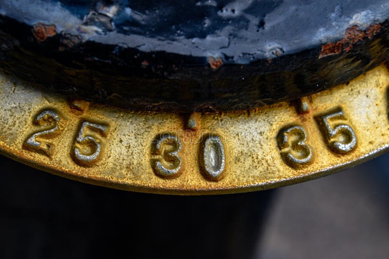 Rusty numbers stock photo. Image of jewellery, sculpture - 315793554