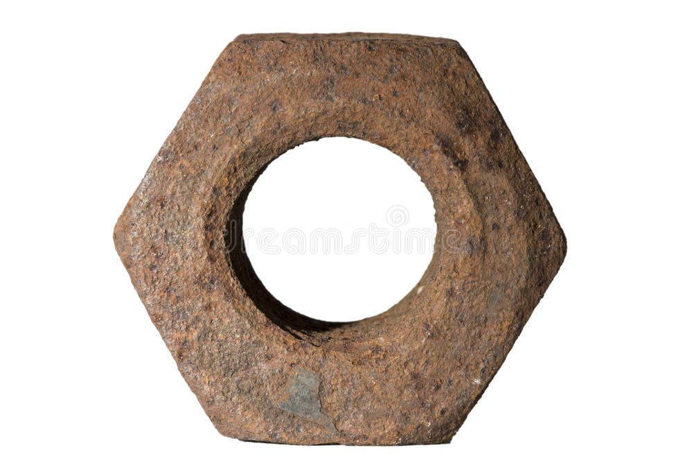 Rusty nut stock image. Image of mother, metal, stainless - 40778571