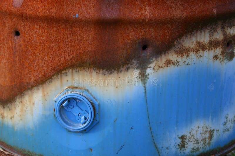 Rusty Oil Barrel Picture. Image: 1680543