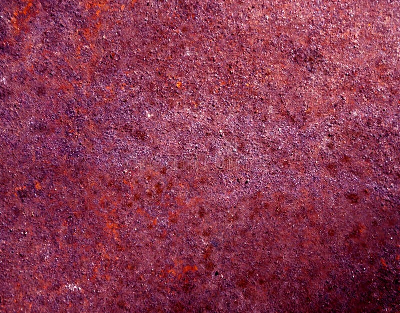 Rusty Old Brown Metal Texture. Stock Photo - Image of structural, color ...