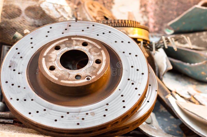 Rusty old car parts stock image. Image of scrap, detail - 24657477