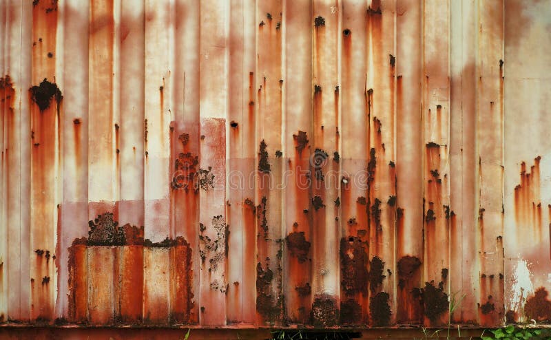 Rusty old container stock photo. Image of abandoned, metal - 95726556
