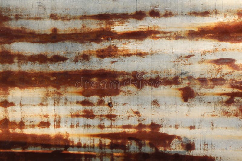 Rusty Old Galvanized Sheet Texture for Background. Stock Image - Image ...