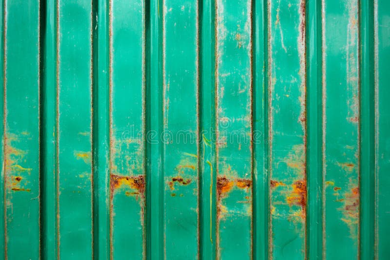 Rusty Old Green Metal Texture Background. Stock Photo - Image of ...
