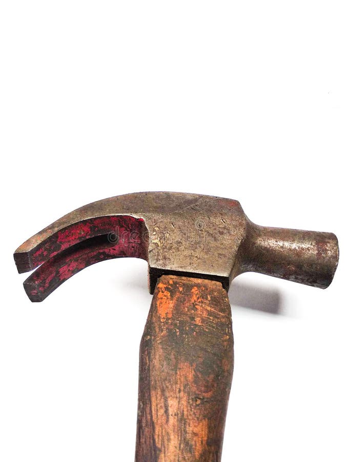 Rusty old hammer stock photo. Image of cutout, tool - 150648798