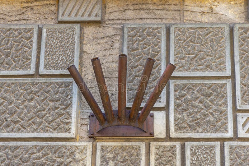 Five Flags Holder stock image. Image of exterior, structure - 324875321