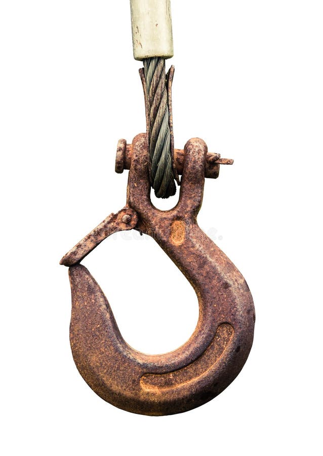 Rusty Old Hook stock image. Image of lift, rust, closeup - 77022695