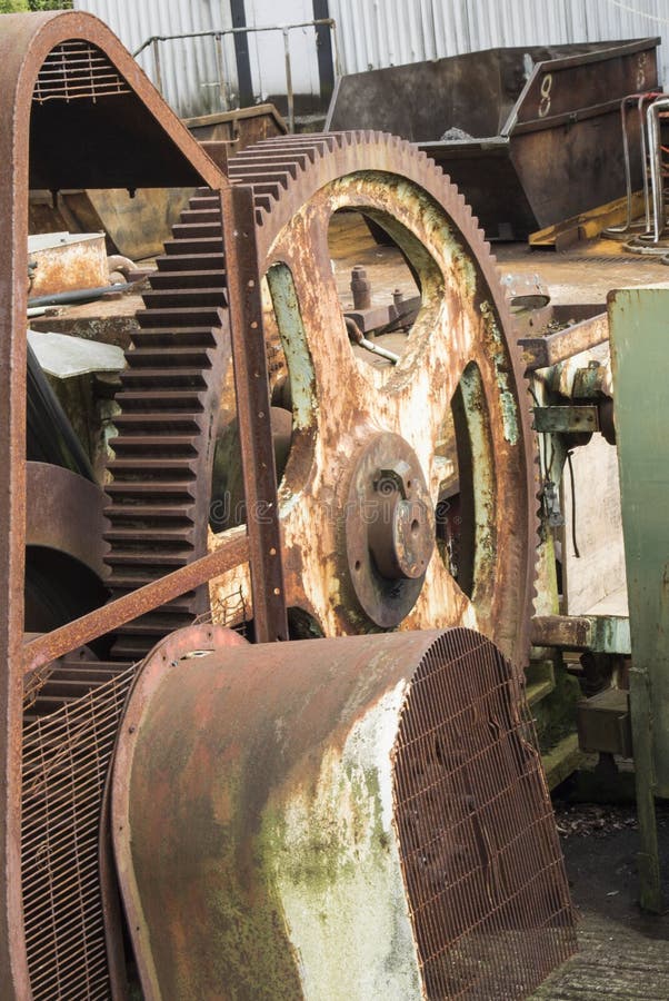 Rusty old machinery stock image. Image of rusty, industry - 58231535