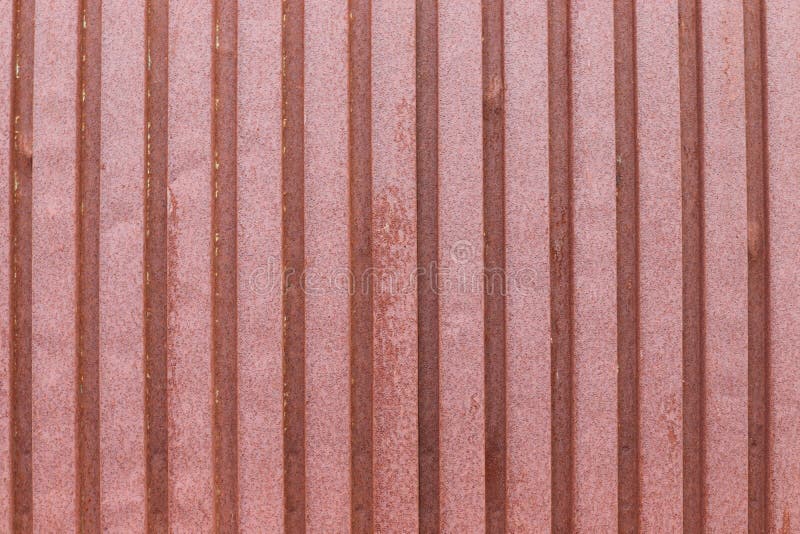 Rusty Old Red Zinc Plate Surface Texture Stock Photo - Image of fence ...