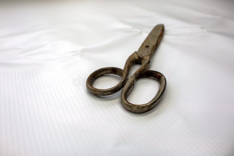 Rusty Old Scissors Antique Ancient Retro Industrial Rust Vintage Rusted ...