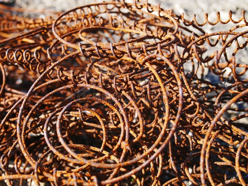 Rusty Old Springs stock photo. Image of springs, trash - 67814158