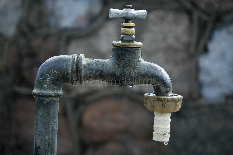 Rusty old tap stock image. Image of traditional, metal - 4731497