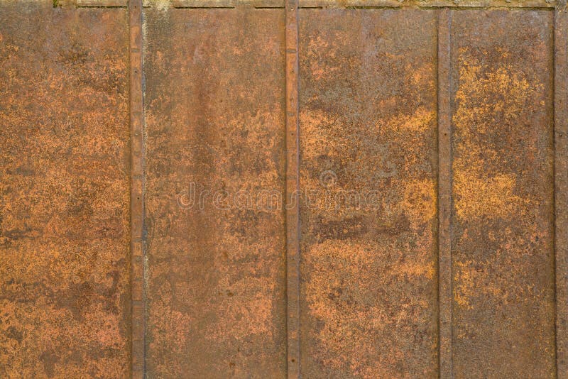 Rusty Orange Brown Rust Old Metal Background Texture Stock Photo ...