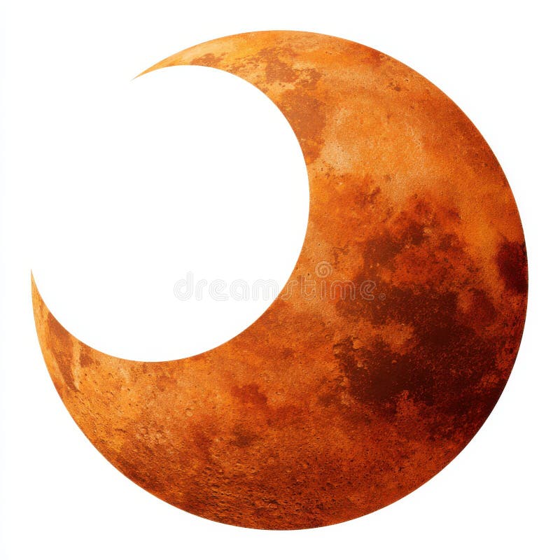 Rusty Orange Crescent Moon Stock Illustrations – 16 Rusty Orange ...