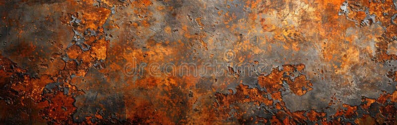 Rusty Orange Grunge Metal and Stone Texture Background for Banner or ...